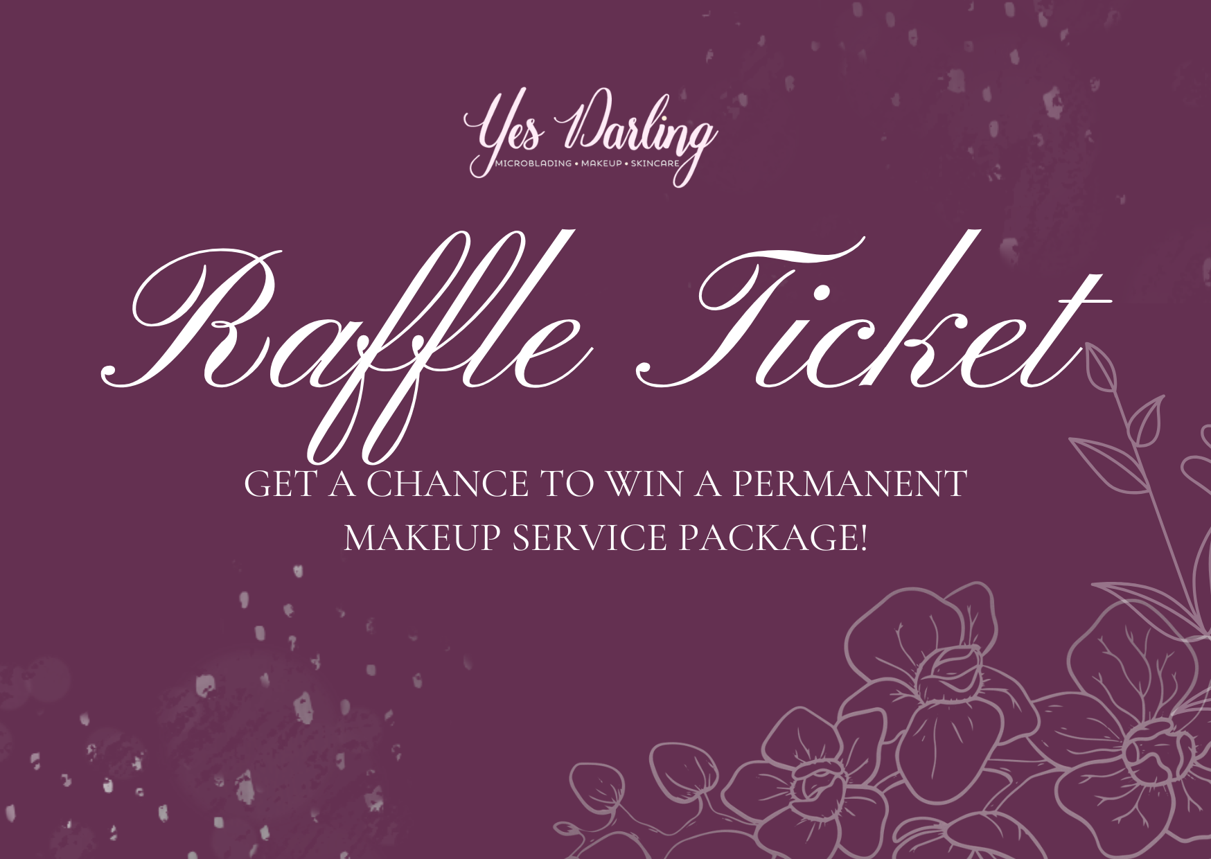 Raffle Ticket – Yes Darling